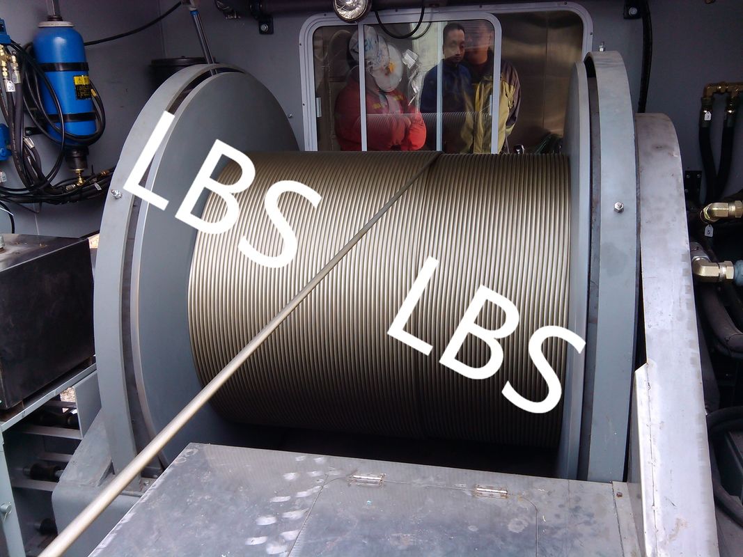 Custom Offshore Deep Well Logging Truck Winch Oil Winch For Oil Fields ...