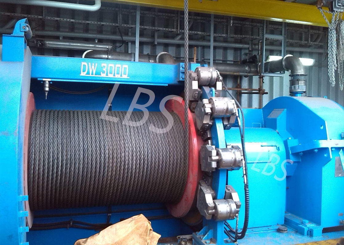 High Speed Electric Winch Machine / Electric Power Winch For Platform ...