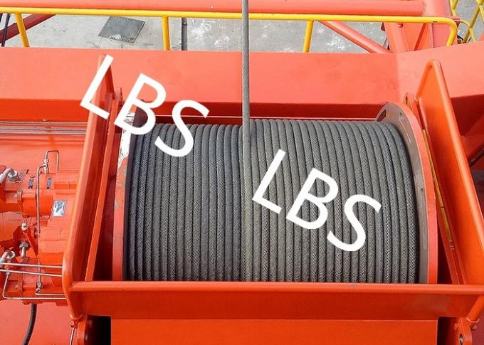 General Purpose Spooling Device Winch With LBS Groove Bridge Overhead Crane