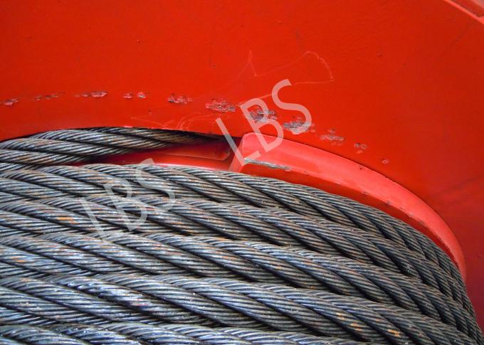 professional Split LBS drum / Wire Rope Drum with spiral grooving