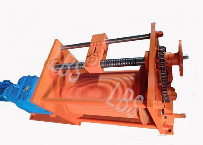 10KN Tensile Electric Windlass Electric Hoisting Winch With Levelwind